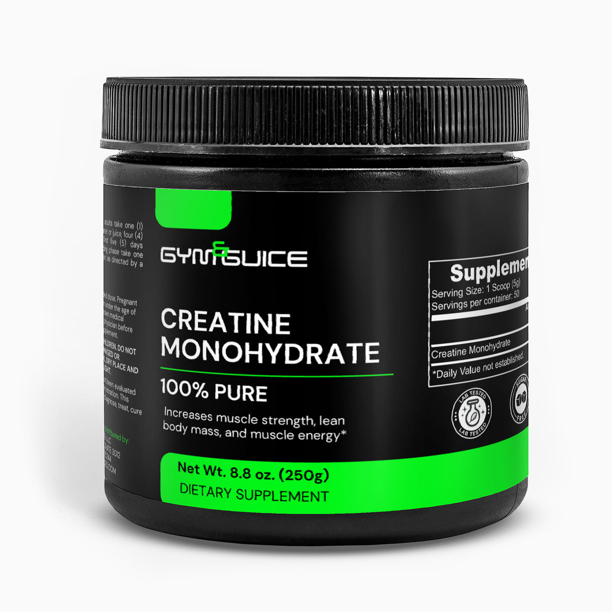 Creatine Monohydrate – Gym and Guice